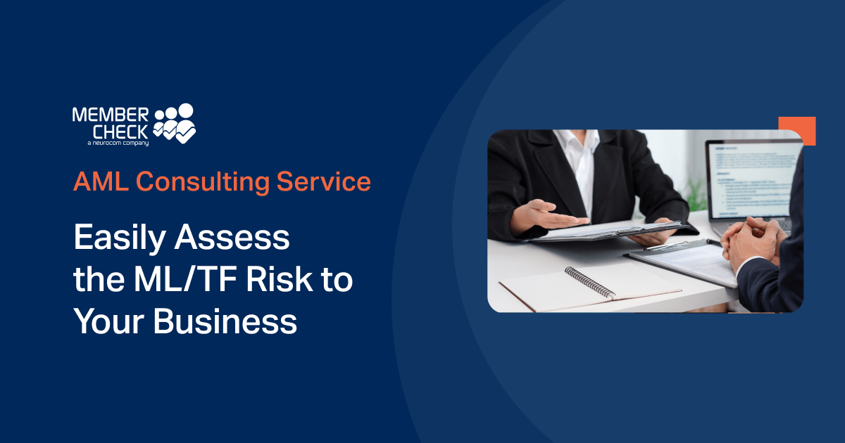 AML Risk Assessment Consulting - MemberCheck